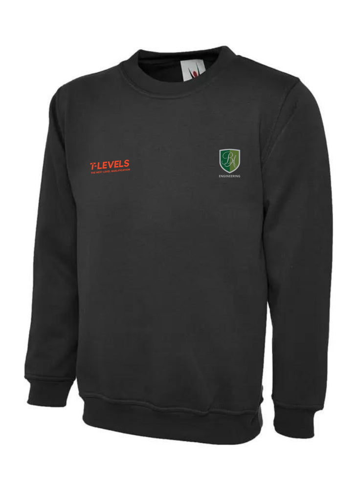 T Level Crew Neck Sweatshirt – EAS Schoolwear Uniform Shop