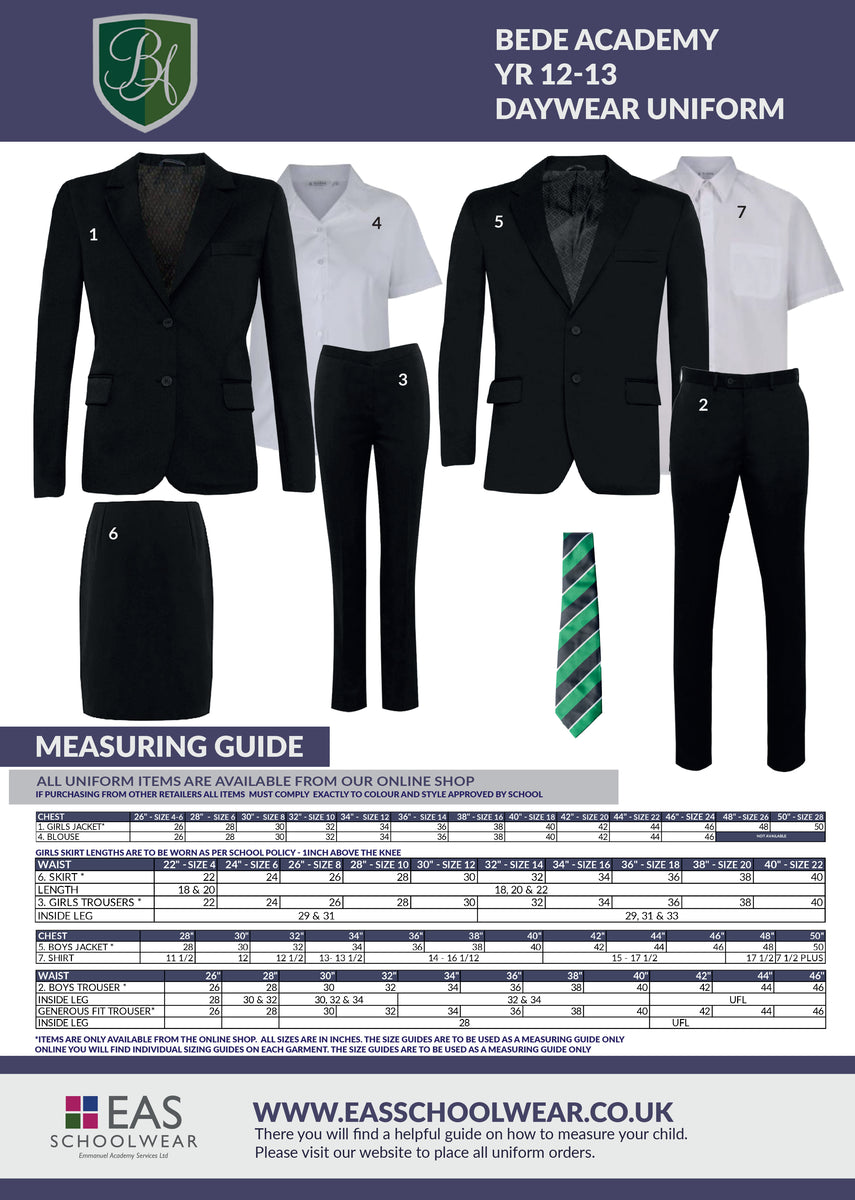 Bede Sixth Form Tie – EAS Schoolwear Uniform Shop